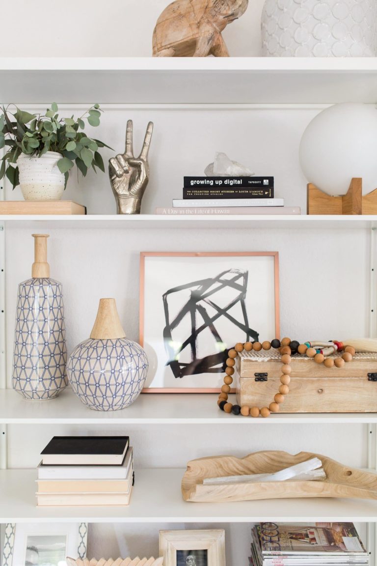 Let Me Take A Shelfie | Shelf Styling 101 - bandddesign.com