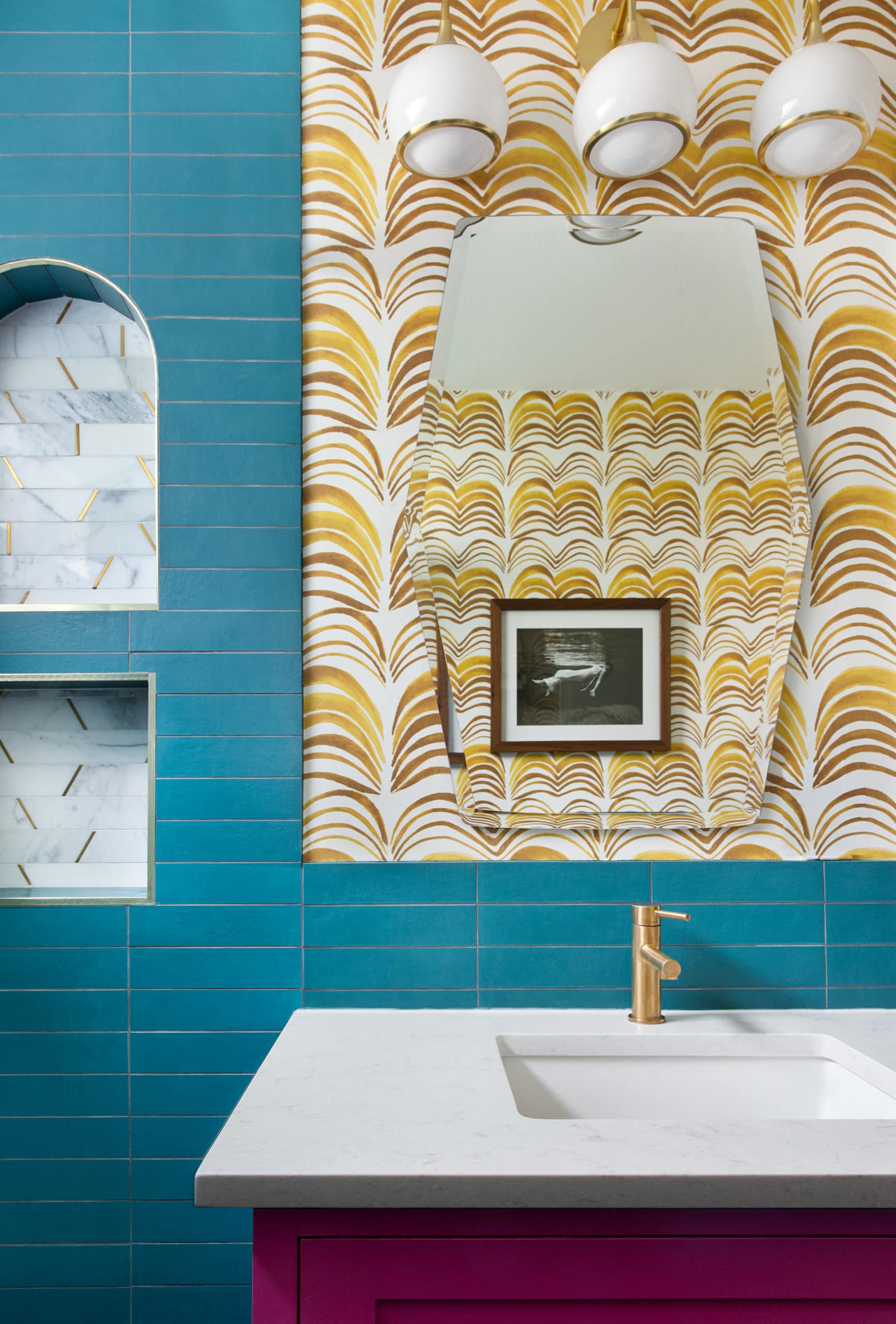 How to Mix and Match Tile Styles - bandddesign.com